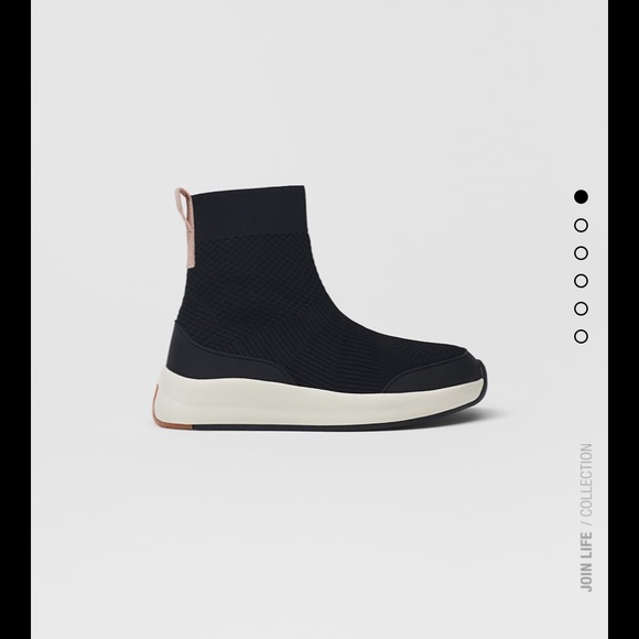 Zara | Shoes | Zara High Top Sneaker Boots Girls | Poshmark